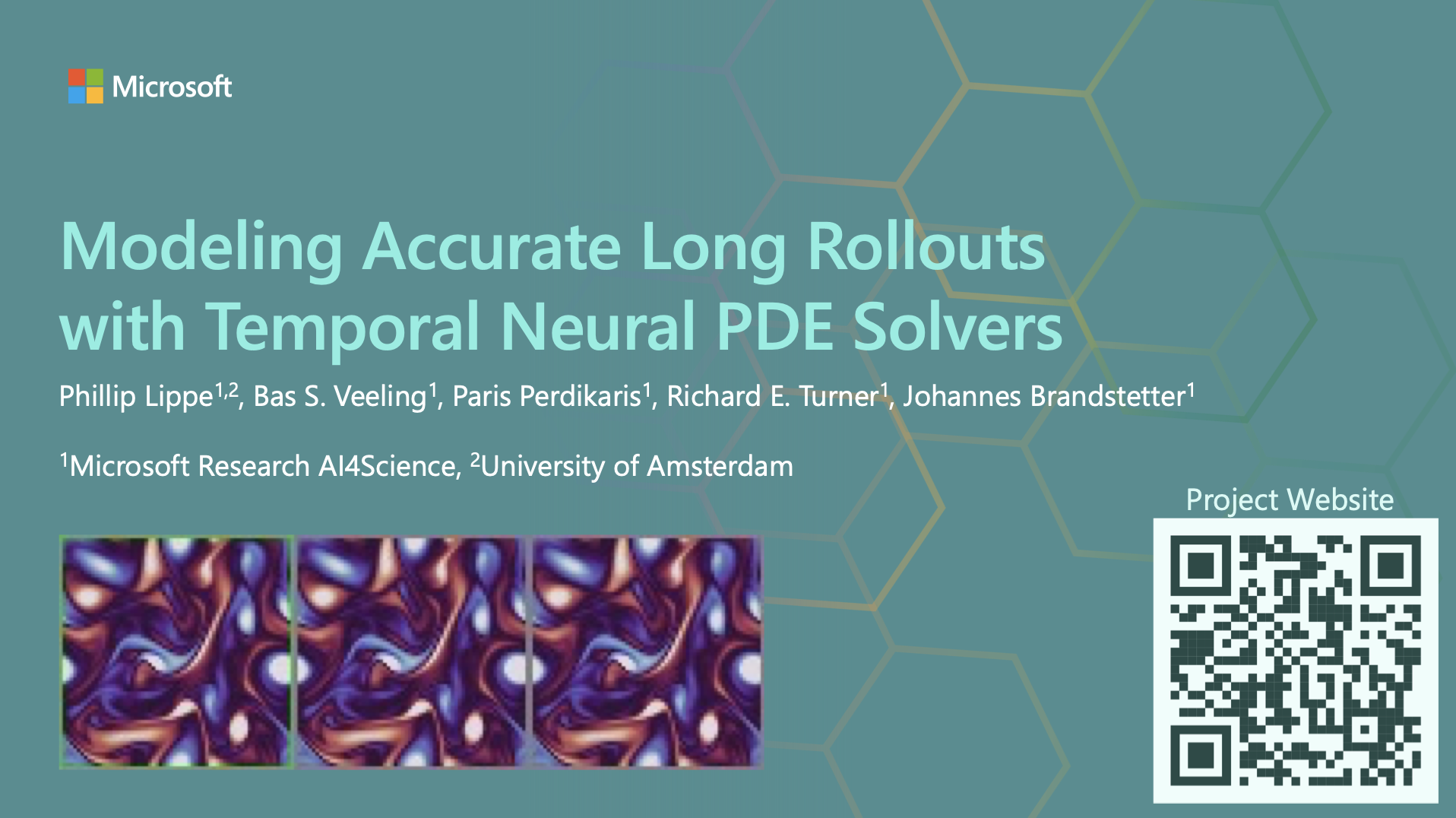 ICML F4LCD Contributed Talk: Modeling Accurate Long Rollouts with ...